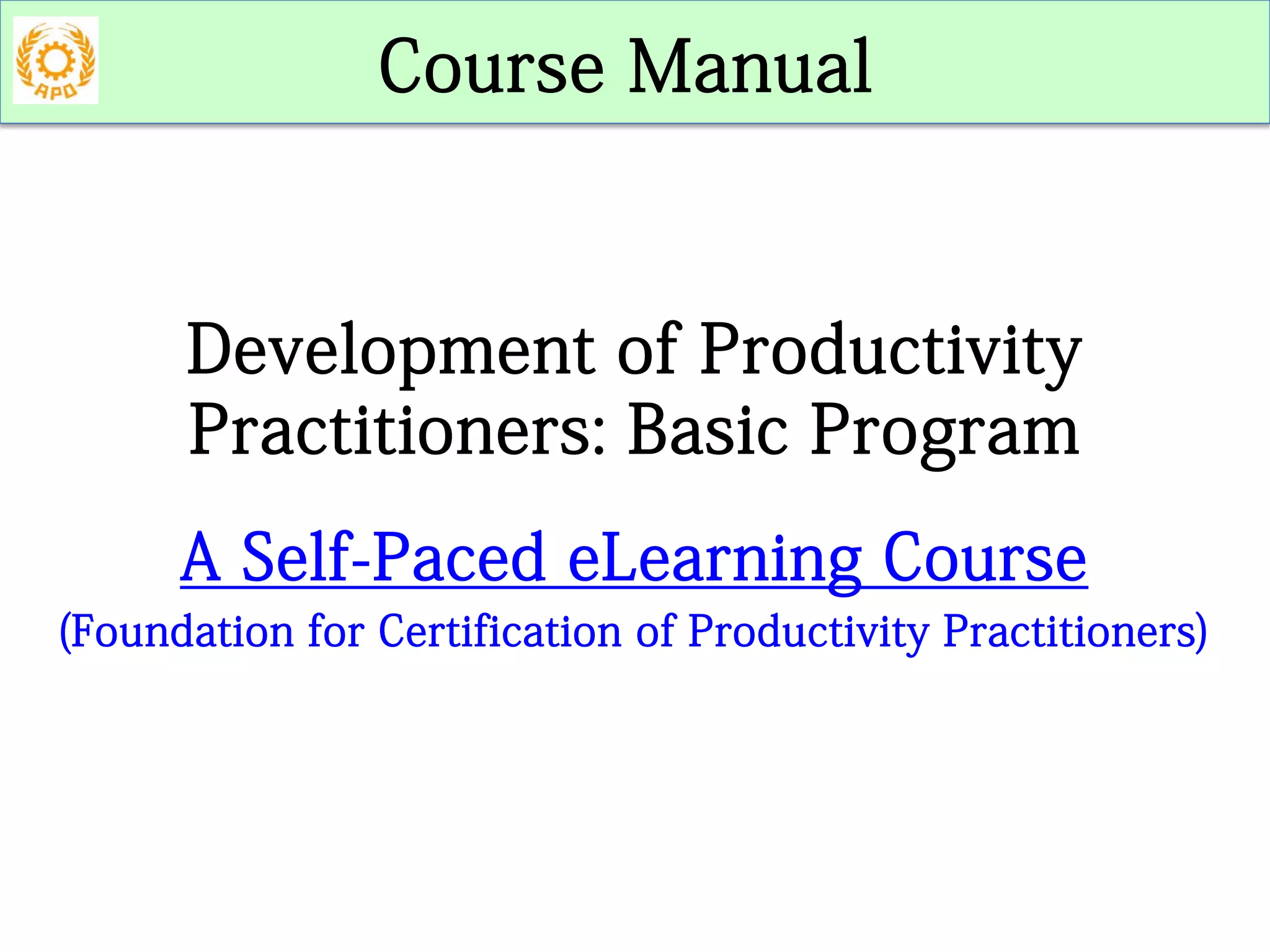 APO-Productivity Tools & Techniques (Basic)_Module-6.pdf