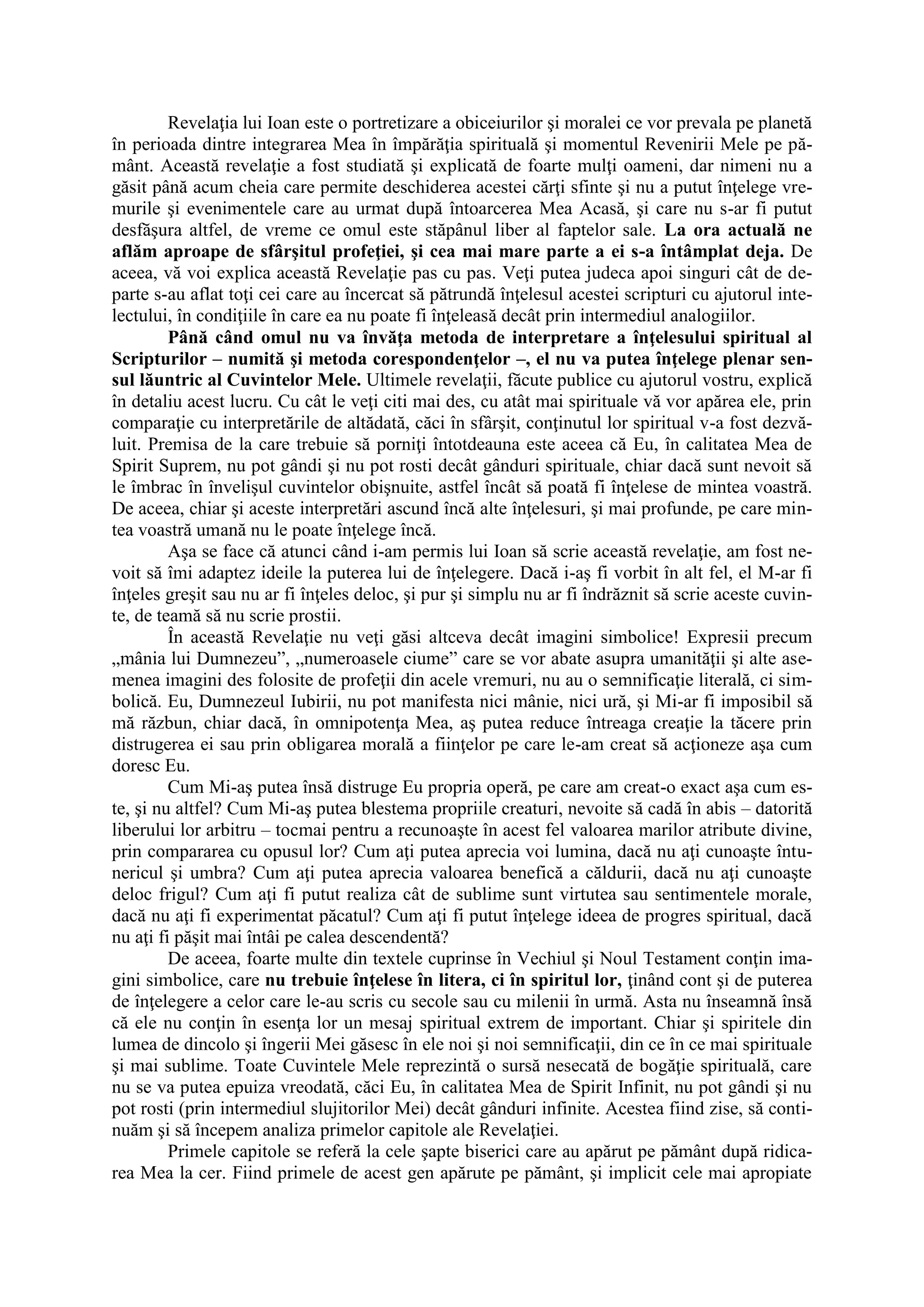 Apocalipsa (Explicarea Revelaţiei lui Ioan) | PDF
