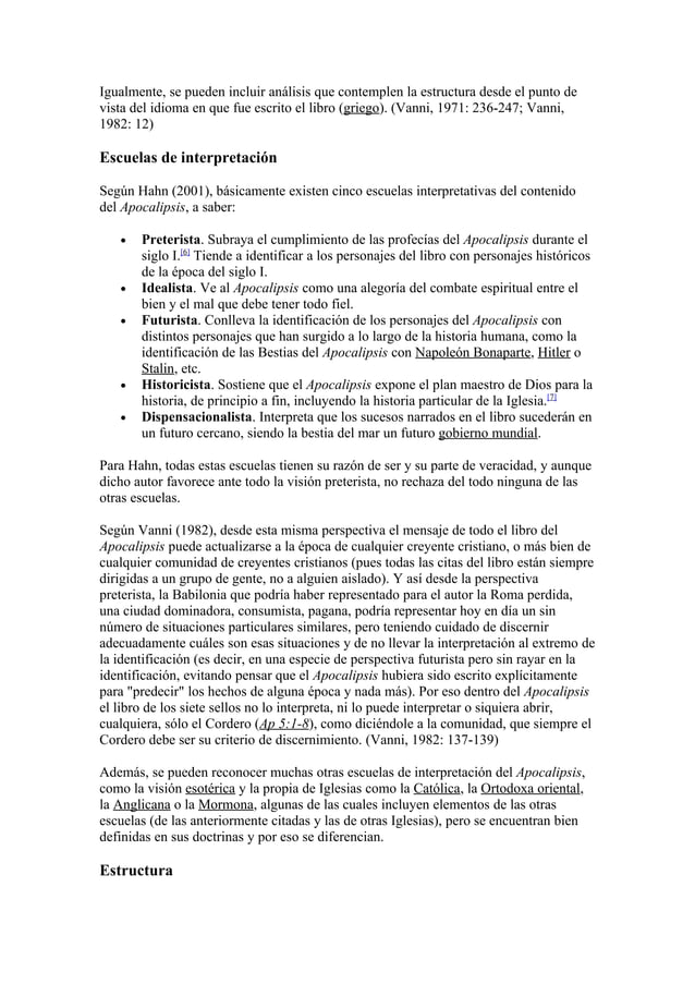 Apocalipsis | PDF