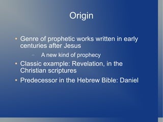 Apocalyptic basics | PPT