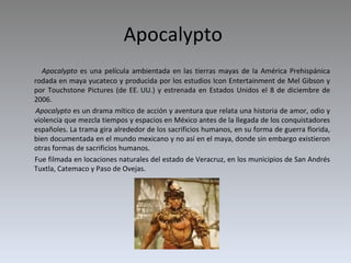 Apocalypto | PPT
