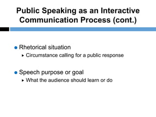 A Pocket Guide to Public Speaking Chapter 1 | PPTX