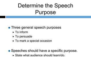 A Pocket Guide to Public Speaking Chapter 2 | PPTX