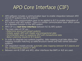 Apo core interface cif | PPT