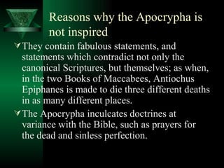 Apocrypha And Biblical Interpretation | PPT
