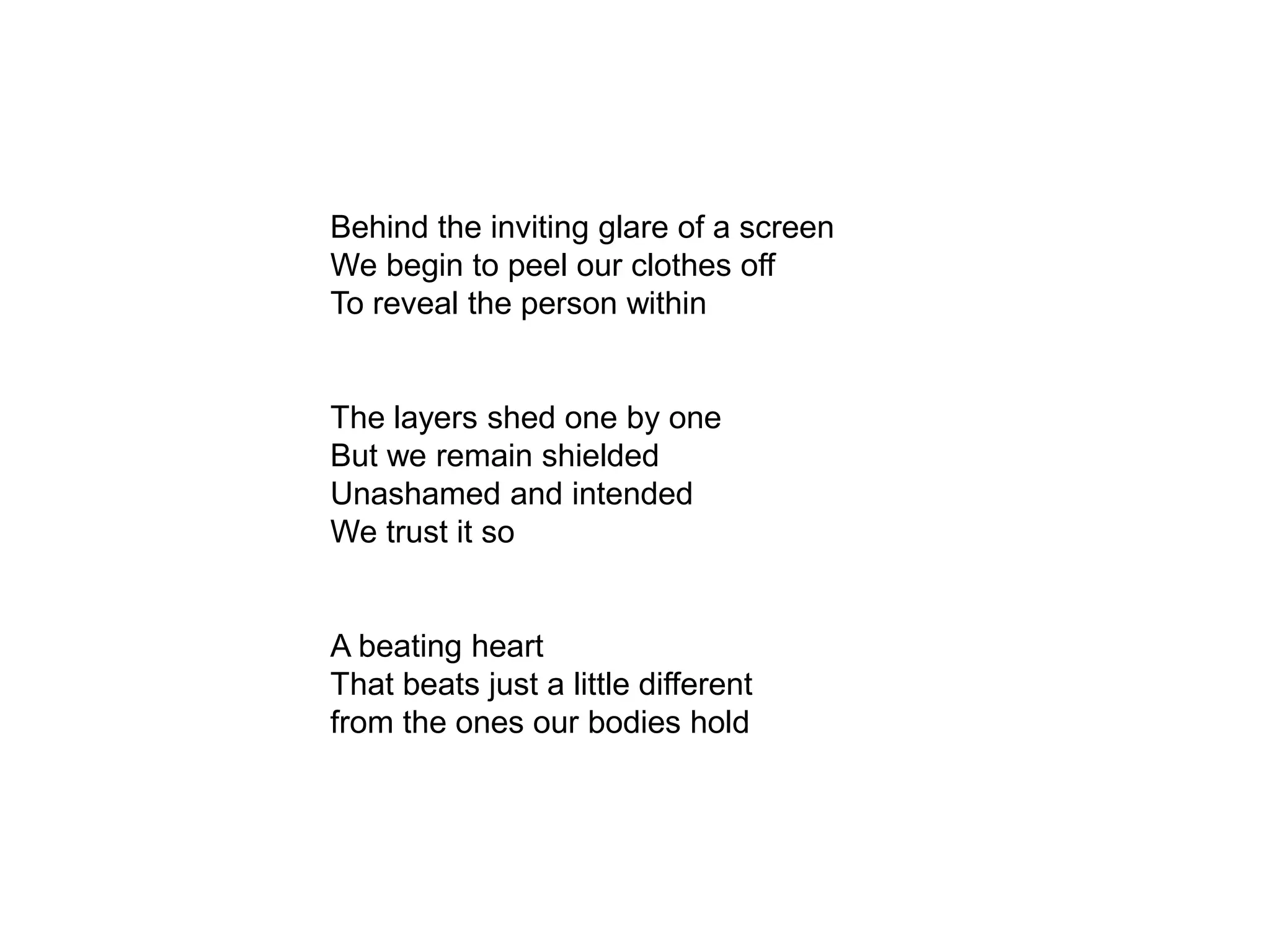 A Poem on The Web | PPTX | Social Networking | Internet