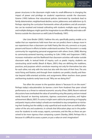 A Poet S Journey As A R Tographer Poetic Inquiry With Junior High ...