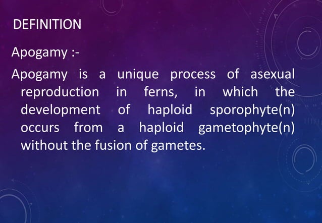 APOGAMY & APOSPORY.pptx | Infertility | Reproductive Health