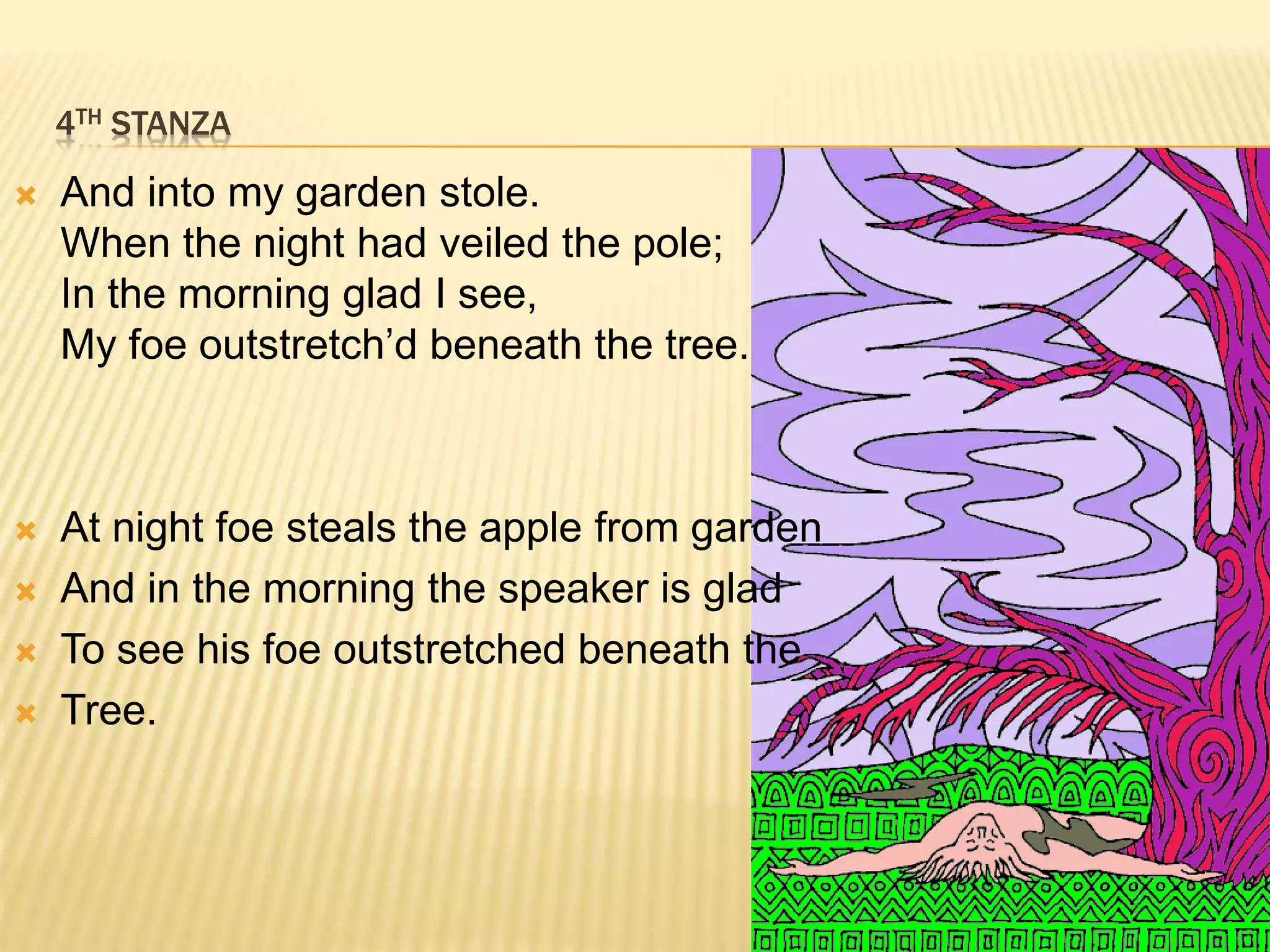 A poison tree | PPTX