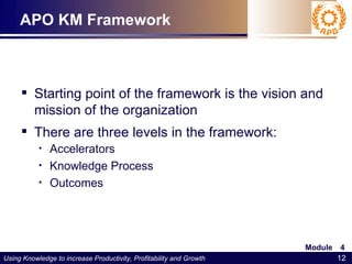 Apo km framework | PPT