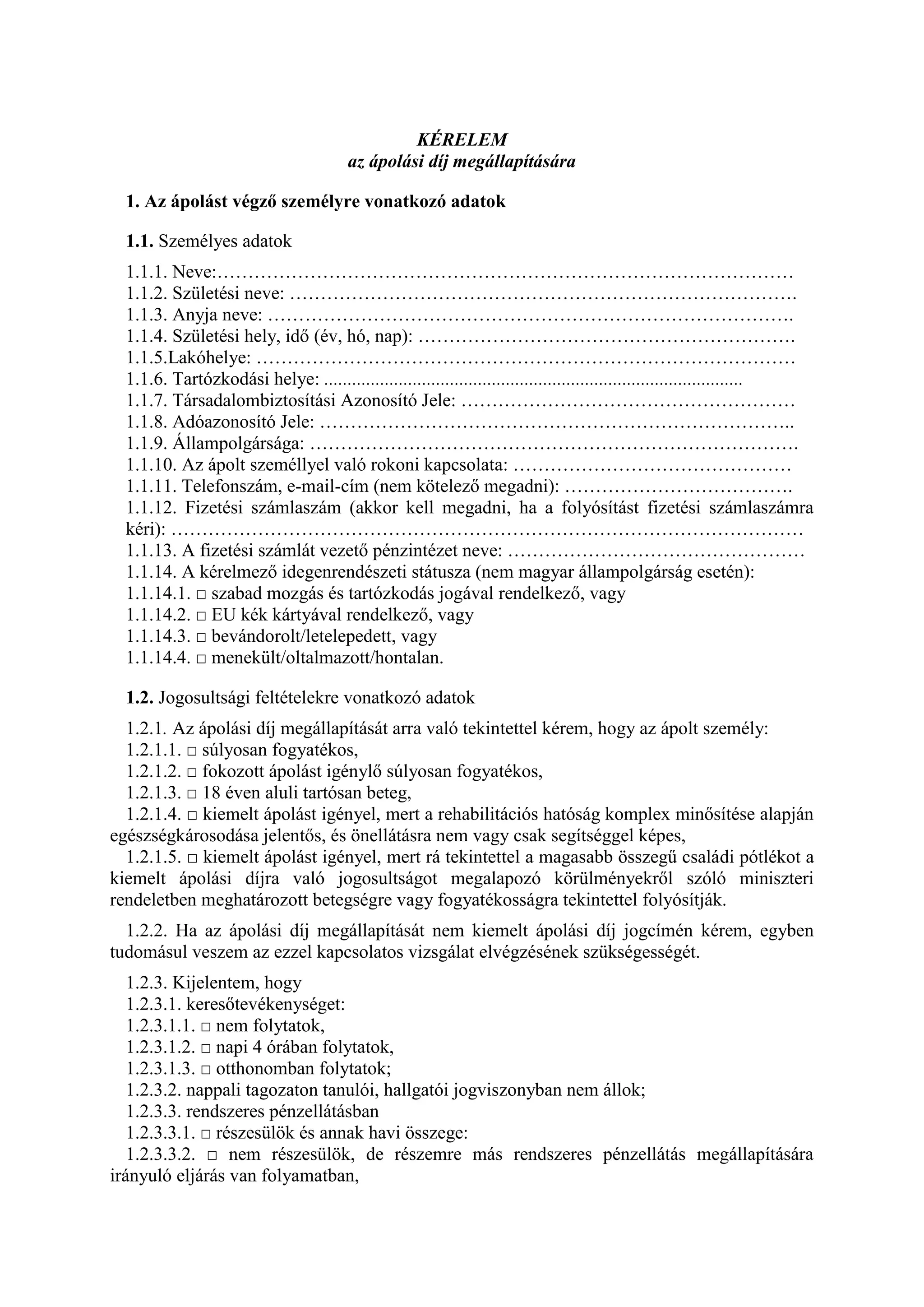 Apolasi dij iranti kerelem es haziorvosi , intezmenyi, szakorvosi ...