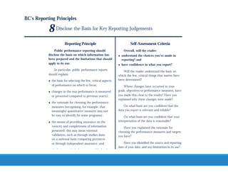 Performance Reporting Framing and Conveying the Performance Story | PPT