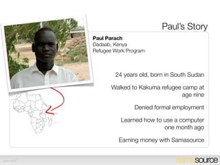 New Samasource Overview | PPT