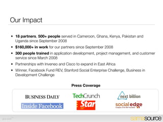 New Samasource Overview | PPT