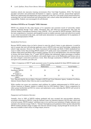 A Policy-Relevant Instrumental Case Study Of An Inclusive STEM-Focused ...