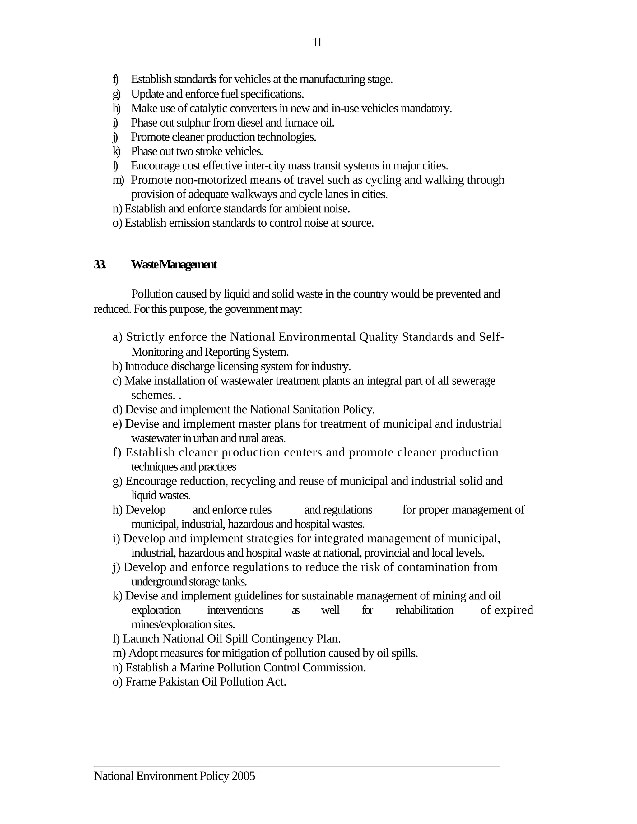 A policy framework_for_key_environmental_issues____review_of_the ...