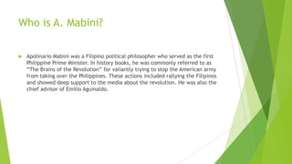 Apolinario Mabini | PPTX