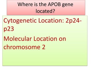 Apolipo proteins | PPTX