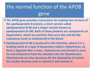Apolipo proteins | PPTX