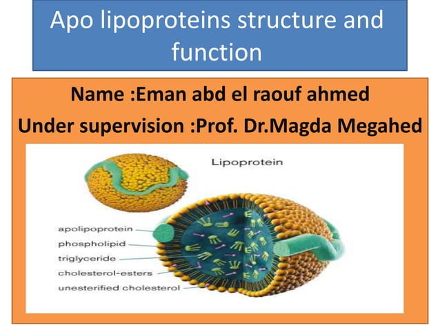 Apolipo proteins | PPTX | Genetics | Science