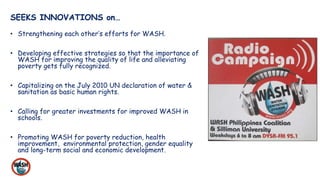Philippines | Jun-16 | WASH COALITION PILIPINAS | PPTX