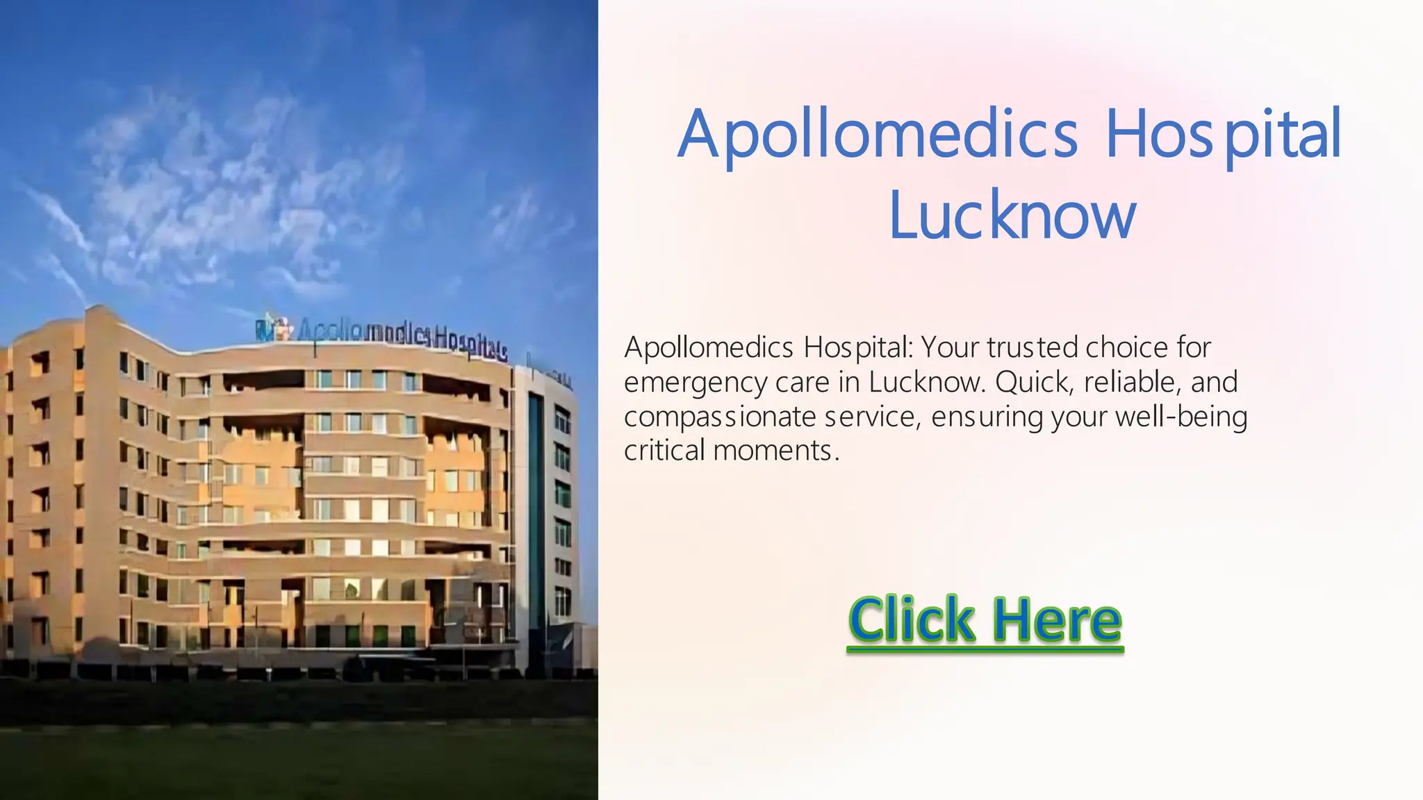 Best ICU Hospital in Lucknow - Apollomedics Hospital | PDF