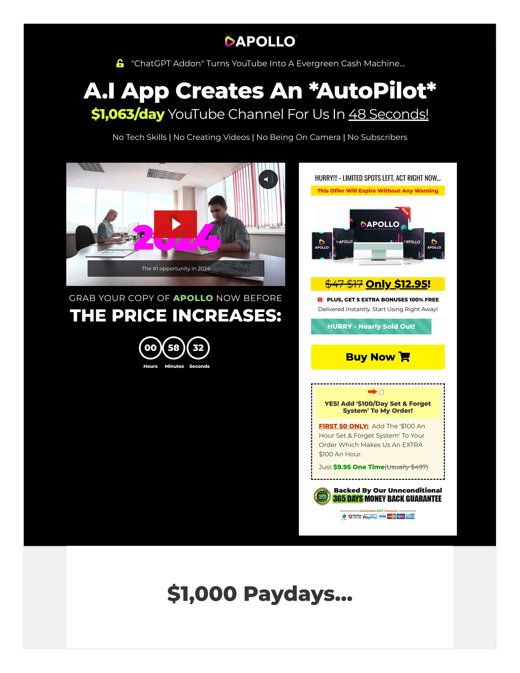 A.I App Creates An *AutoPilot* $1,063/day YouTube Channel | PDF