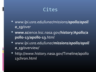 Apollo 13 | PPT