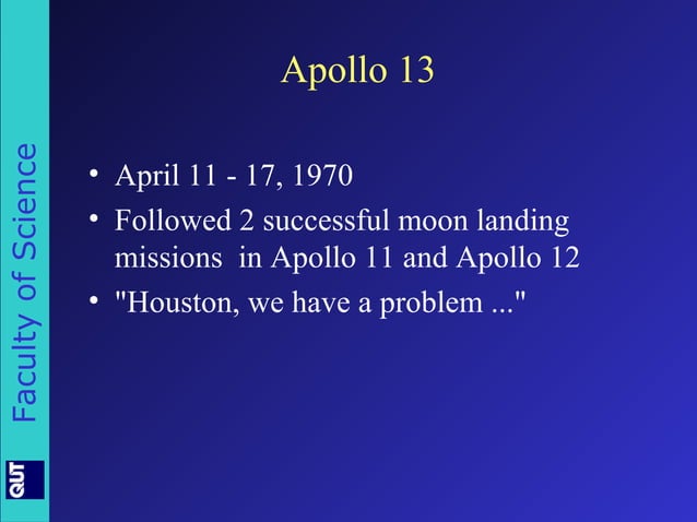 Apollo13 introduction | PPT