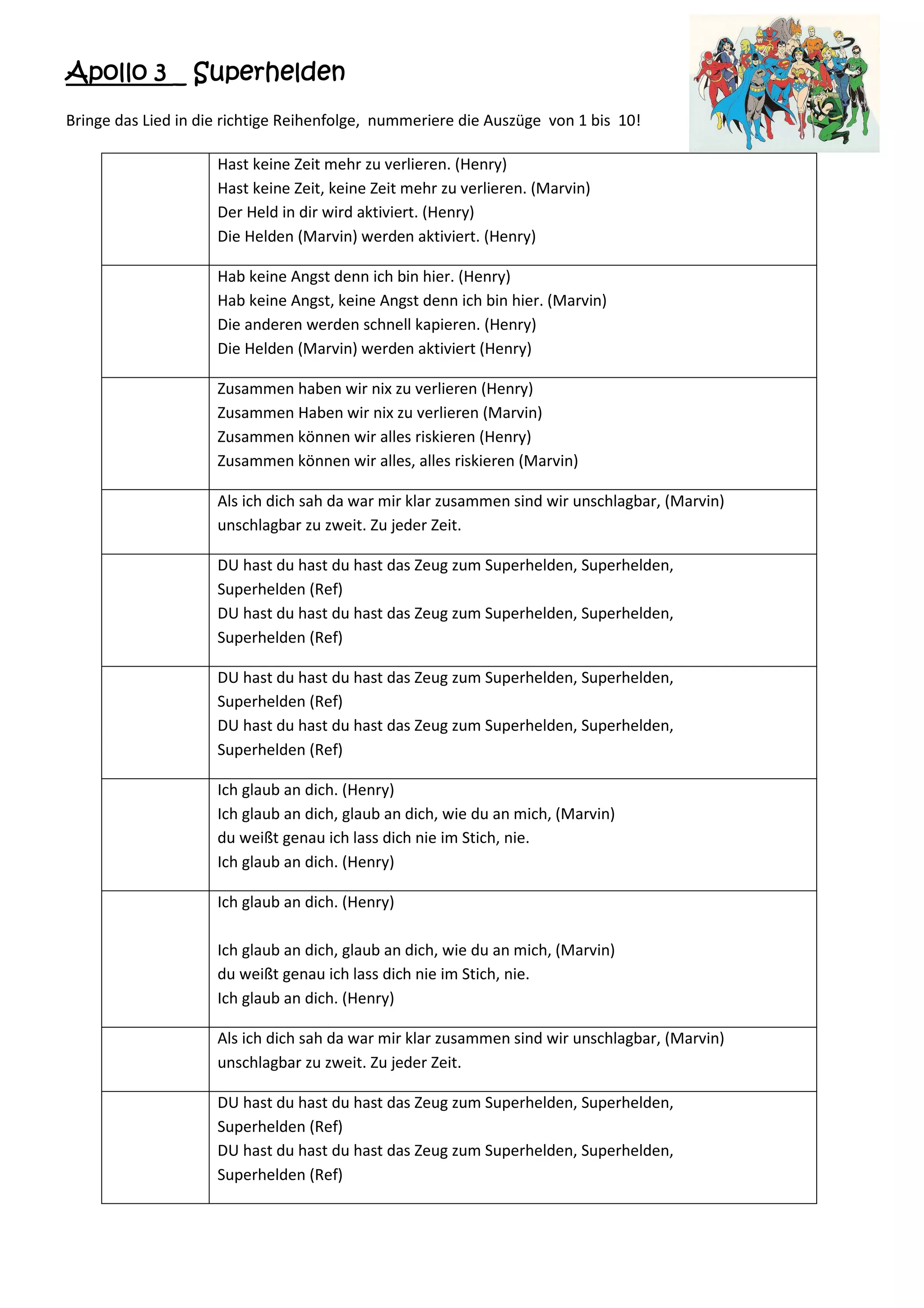 Apollo 3 - Superhelden | PDF