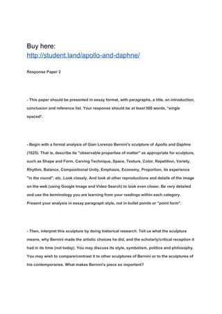 Apollo and Daphne | PDF | Design | Fine Art