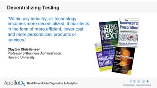 ApolloDx's mDx Platform - Real-Time Results Transmitted Instantly | PPT