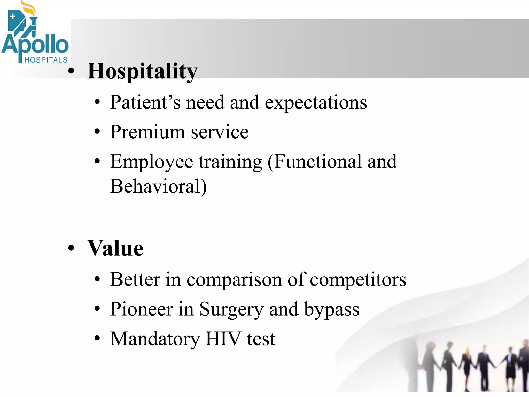Apollo hospital Case study | PPTX