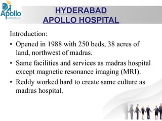 Apollo hospital Case study | PPTX