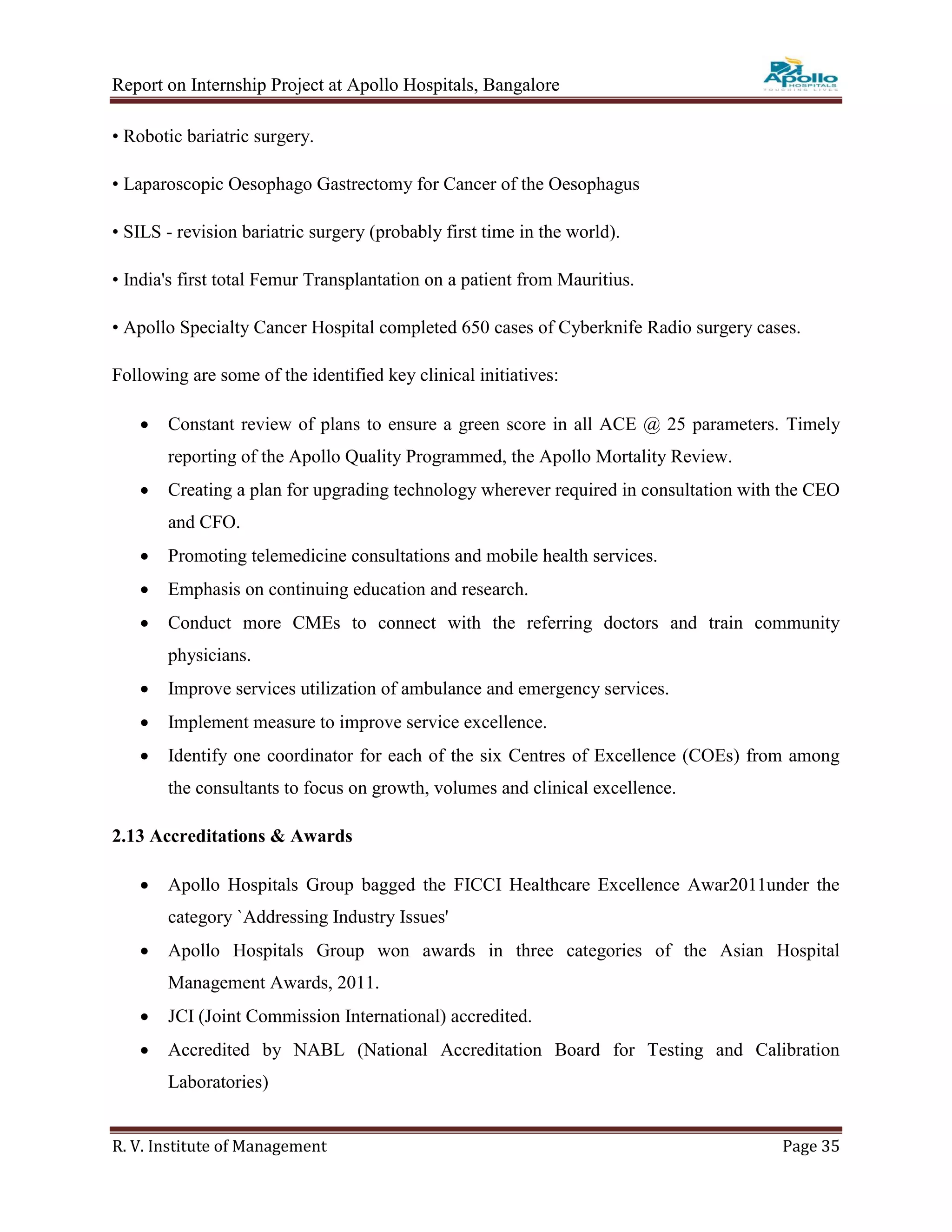 Apollo hospital project enjoy guys whatsapp on 9945547941 | PDF