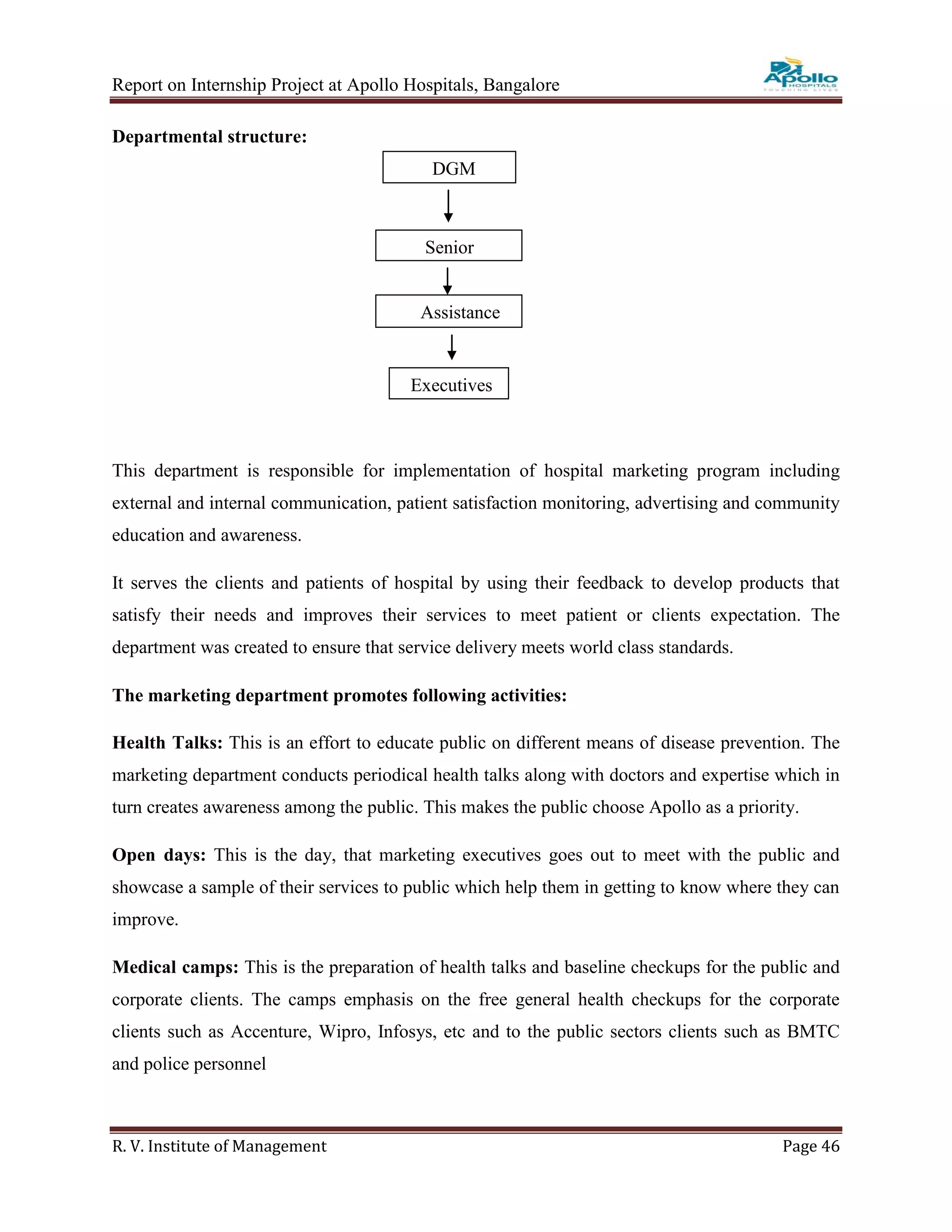 Apollo hospital project enjoy guys whatsapp on 9945547941 | PDF