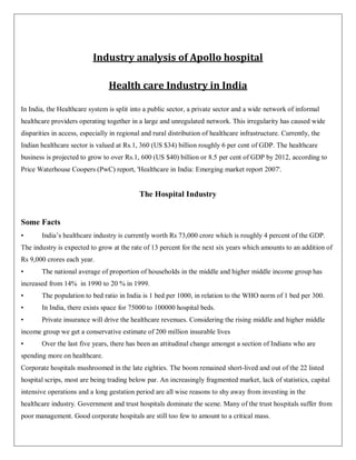 Apollo Hospitals | PDF