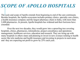 Apollo hospitals | PPTX