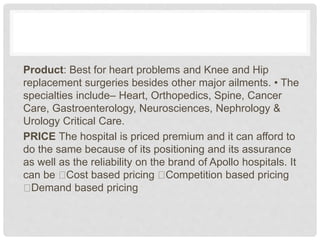 Apollo hospitals | PPTX