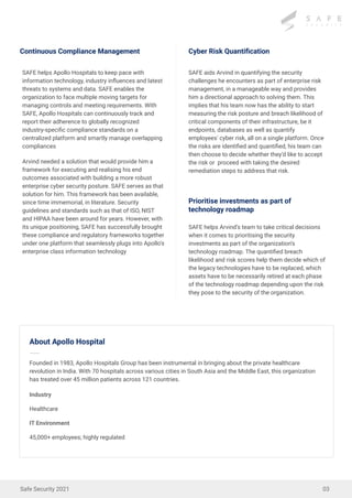 Apollo Hospitals Bolsters its Enterprise-Wide Cybersecurity Risk and Compliance Management with ...