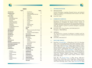 Apollo hospitals delhi in patient guide | PDF