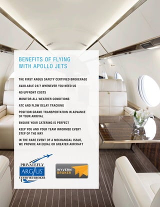 Apollo Jets Brochure | PDF