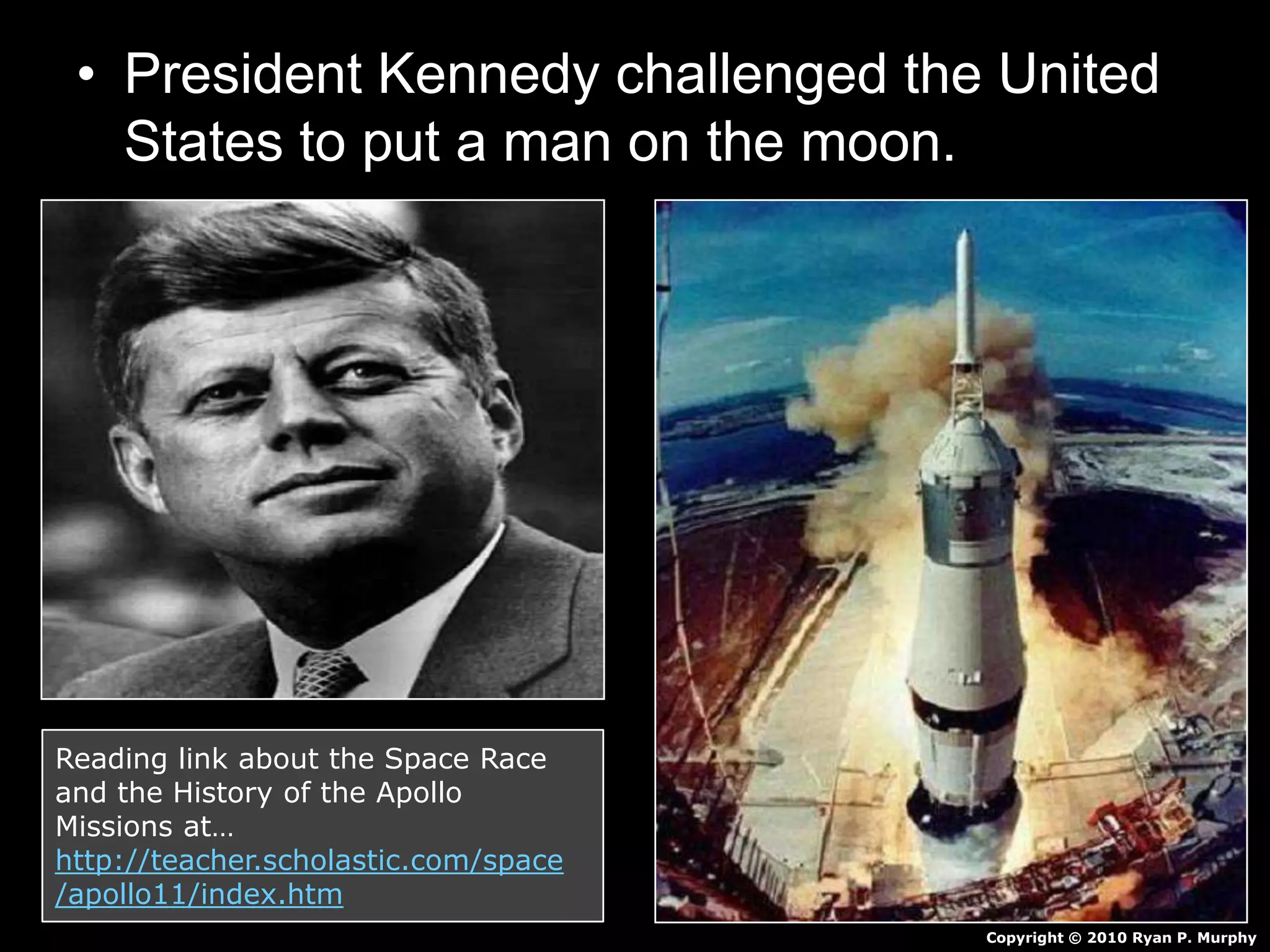 Mission to the Moon, Apollo Missions Lesson PowerPoint | PPTX