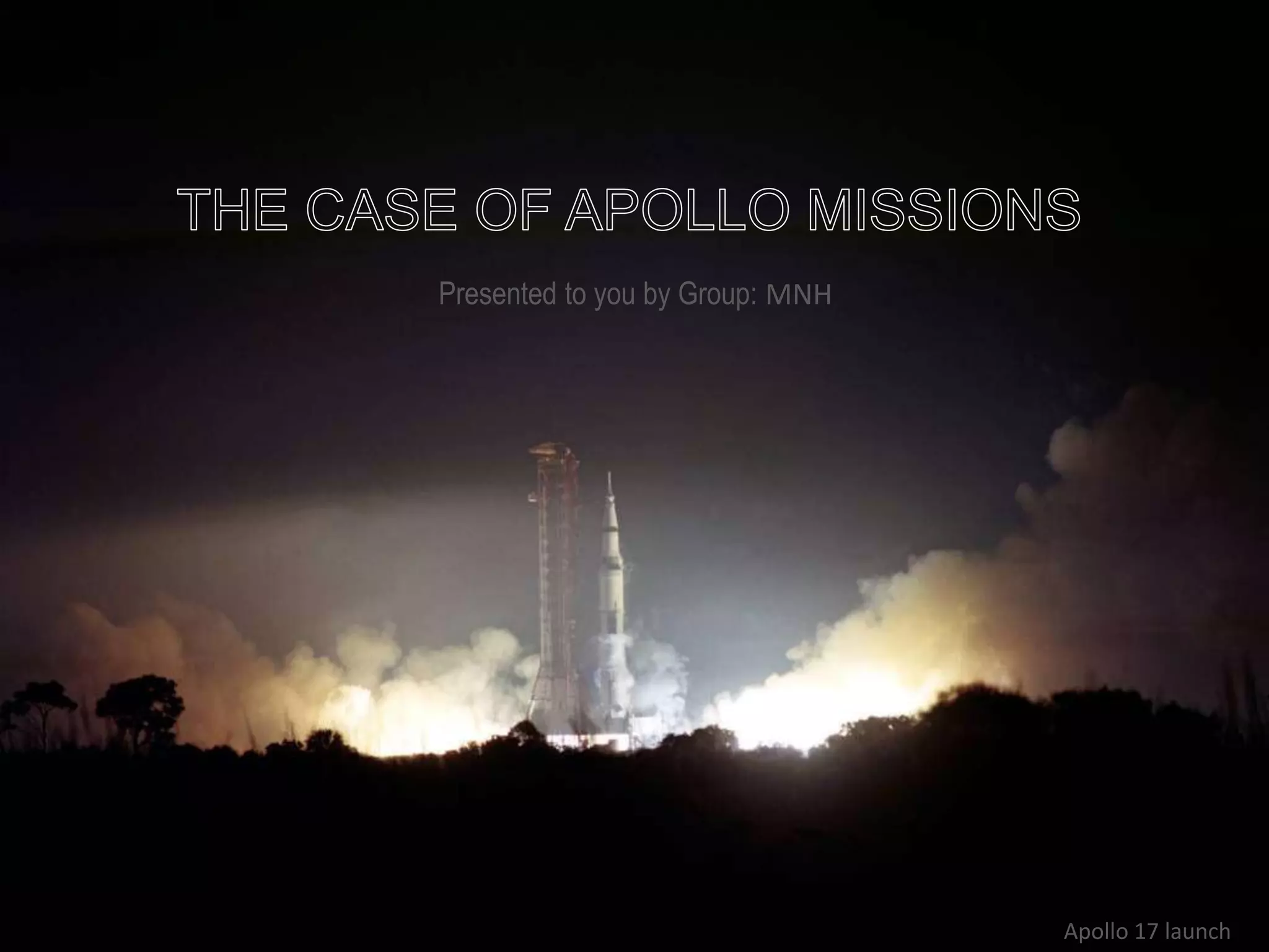 The Case of Apollo Missions | PPTX