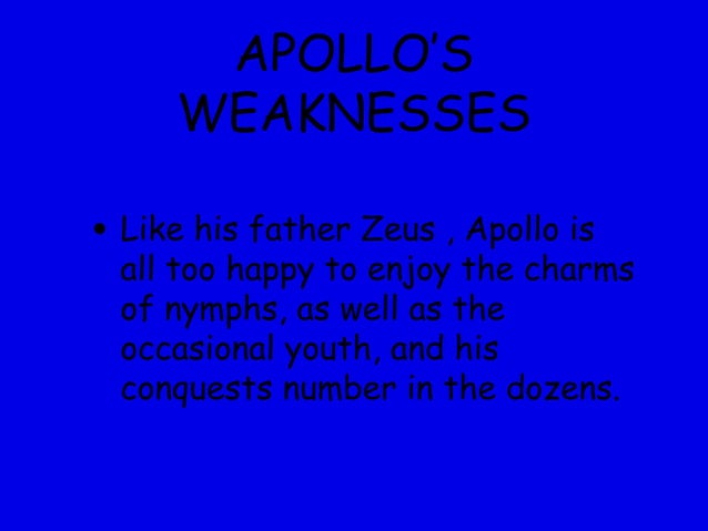Apollo's story | PPT | Religion & Spirituality
