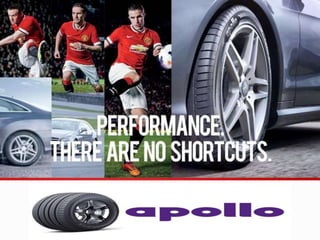 Apollo Tyres Advertisement