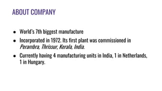 Apollo Tyres - GO The Distance | PPTX
