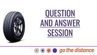 Apollo Tyres - GO The Distance | PPTX