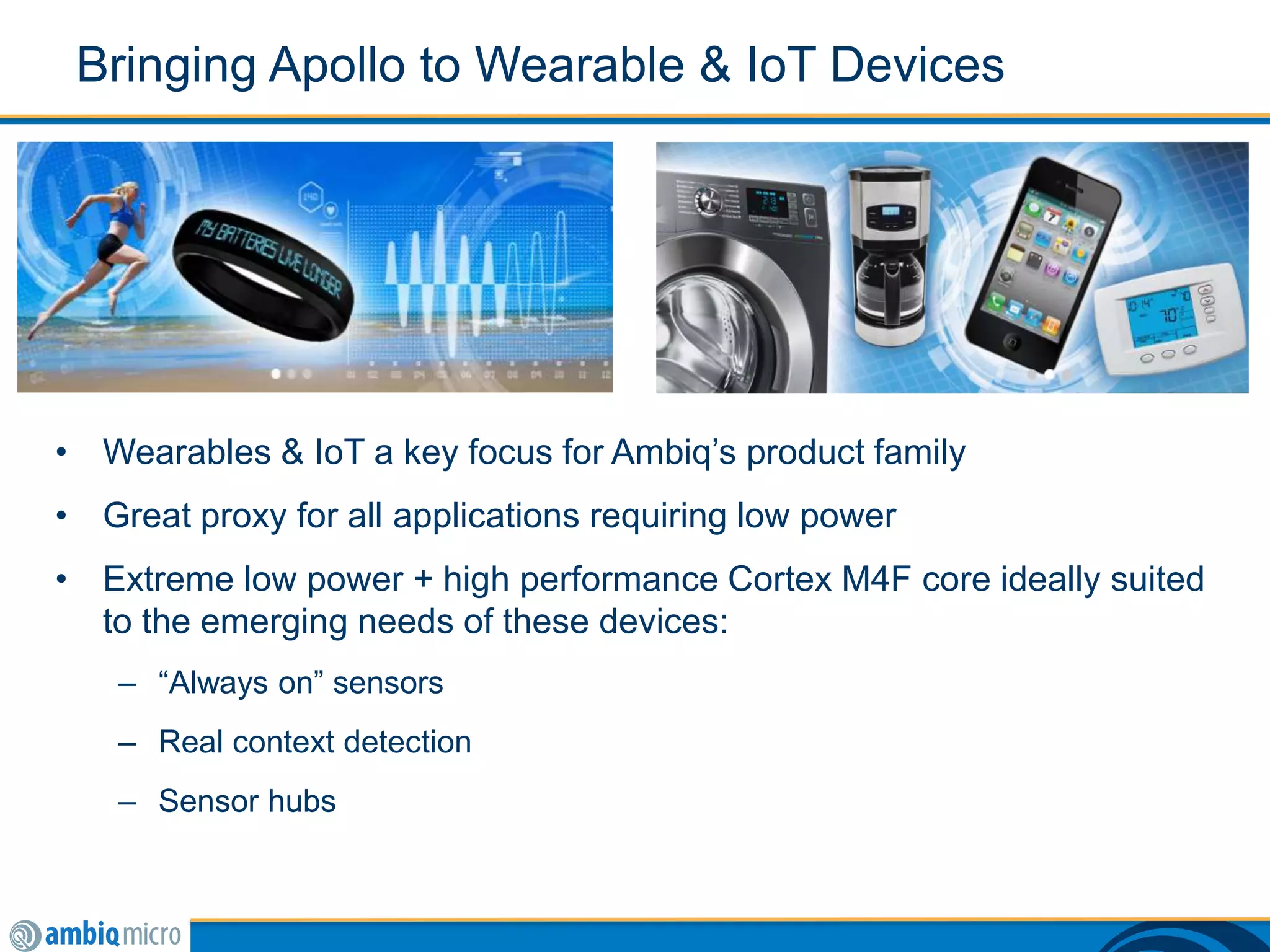 Apollo ultra low power MCU from Ambiq Micro | PPTX | Operating Systems | Computer Software and ...