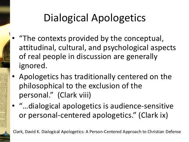 Apologetics 1 Lesson 2 Apologetic Approaches